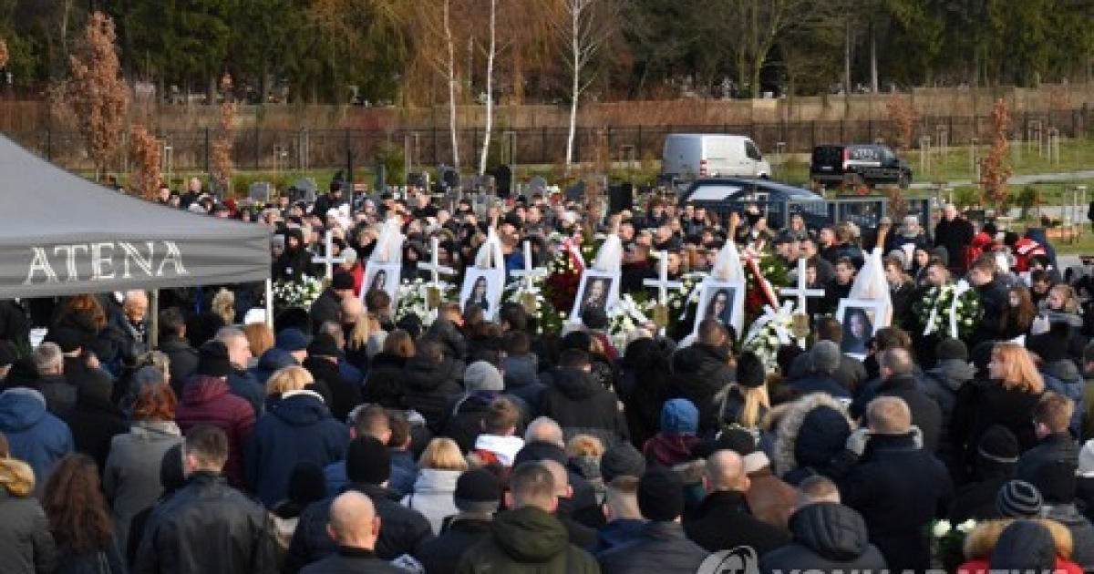 POLAND FUNERAL ESCAPE ROOM FIRE