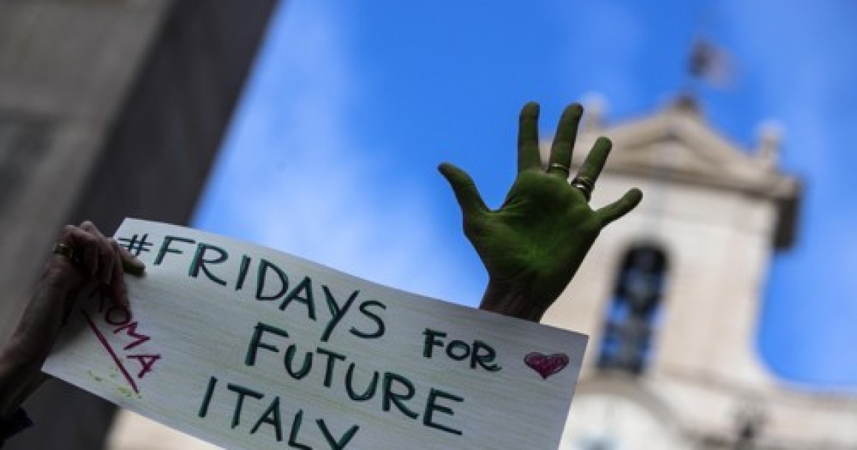 ITALY CLIMATE CHANGE PROTEST