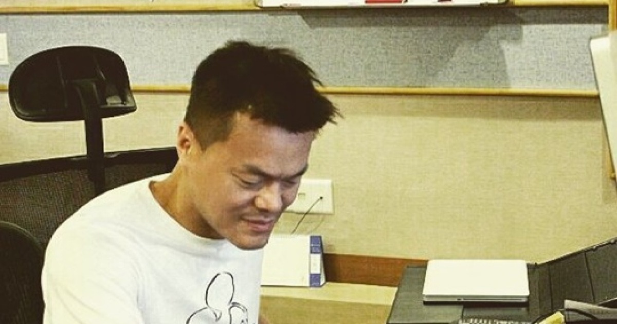 "오늘 득녀→자작곡 '꽉 잡은 이 손'"..박진영, JYP 수장다운 父情(종합) [Oh!쎈 레터]