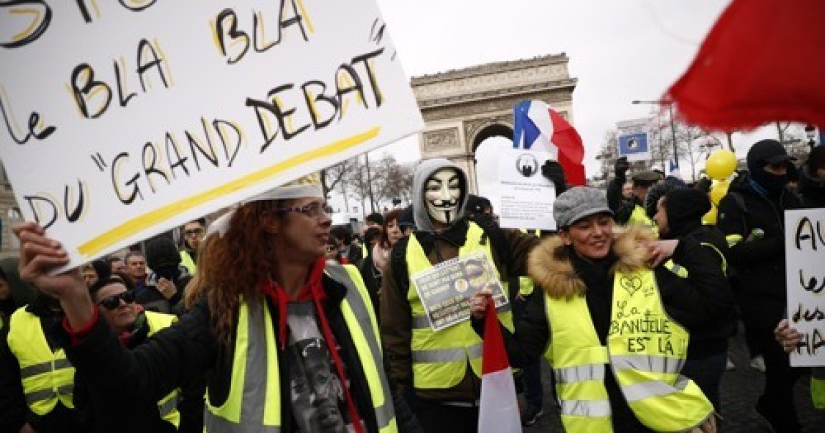 FRANCE YELLOW VESTS PROTEST