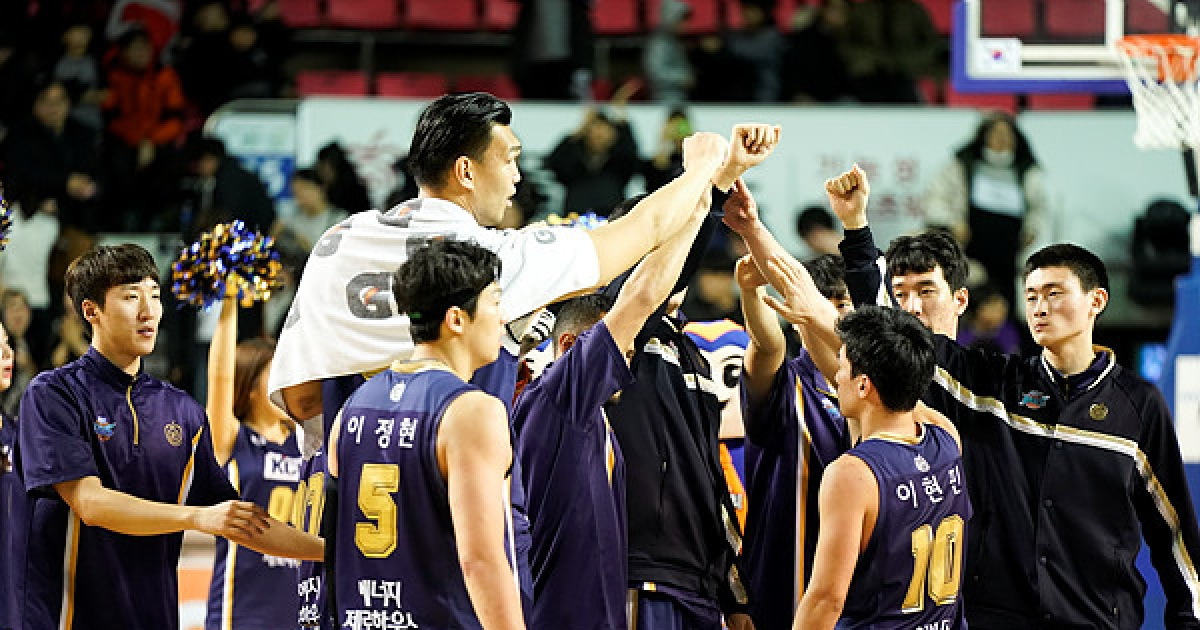 [JB포토] KCC, 2차 연장 끝 KGC에 109-106 승리