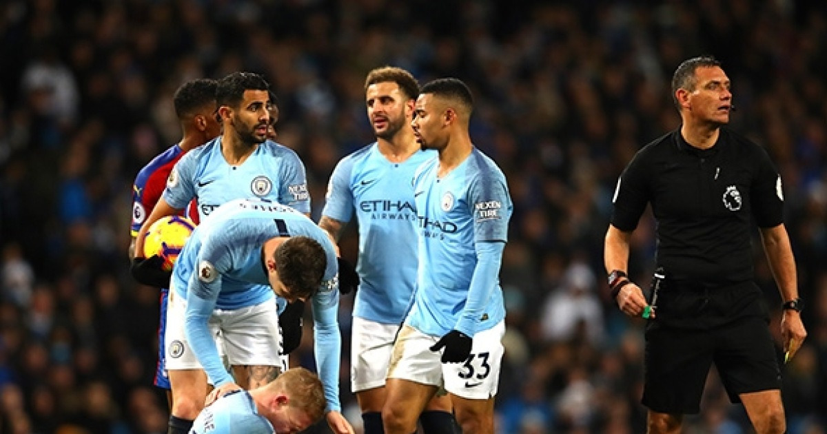 [EPL POINT] WC 후유증? 부쩍 늘어난 부상자..맨시티 직격탄