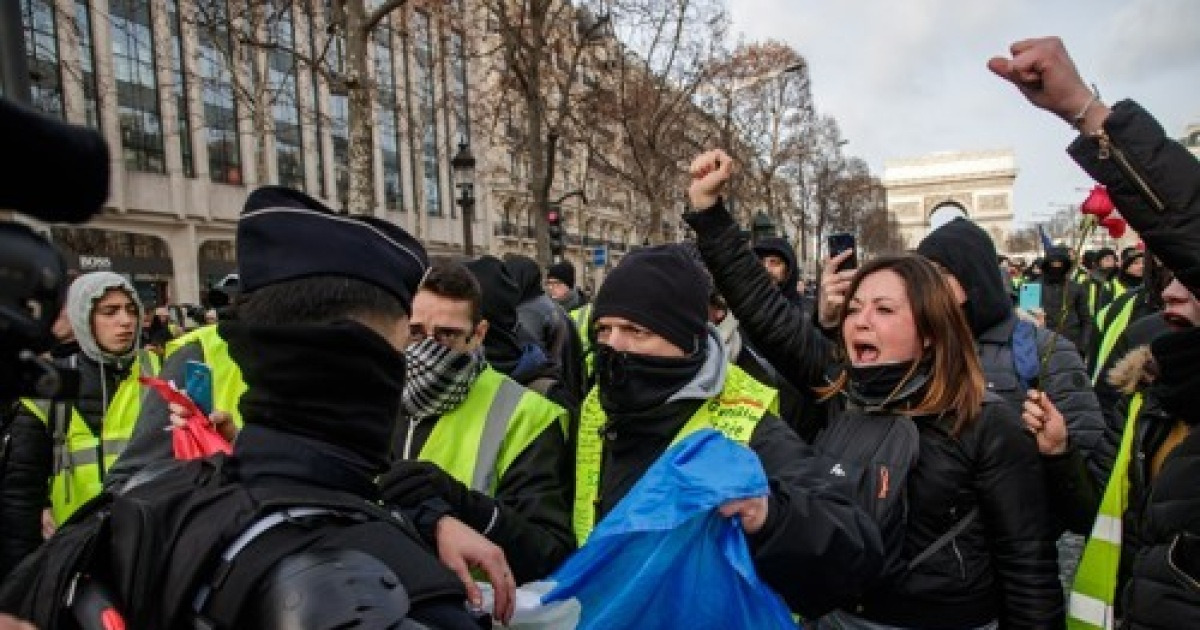 FRANCE YELLOW VESTS PROTEST