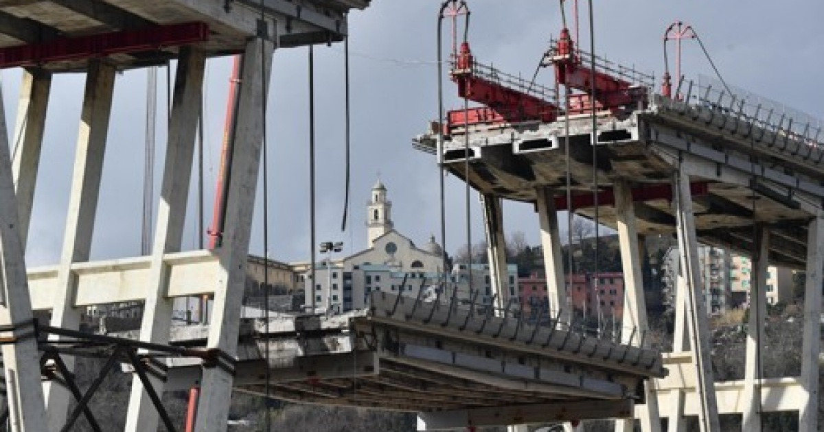ITALY GENOA MORANDI BRIDGE DEMOLITION