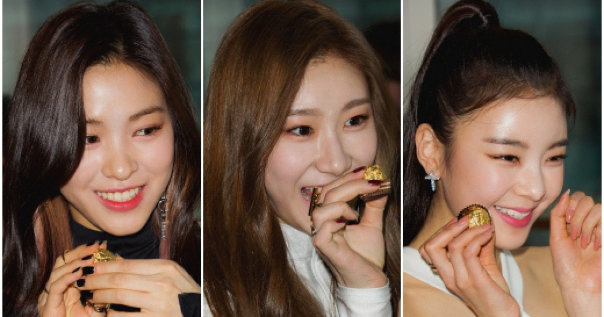 [bnt포토s] '달라달라?' itzy 류진-채령-리아 '초콜렛 취향은 같아'