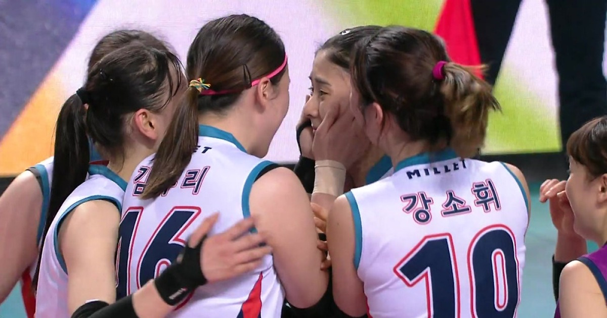 GS칼텍스, 기업은행 누르고 '봄 배구' 희망