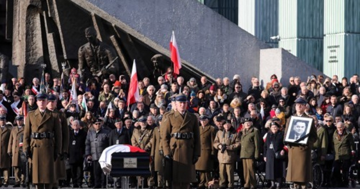 POLAND FORMER PRIME MINISTER OLSZEWSKI FUNERAL