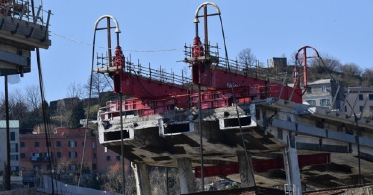 ITALY GENOA MORANDI BRIDGE DEMOLITION