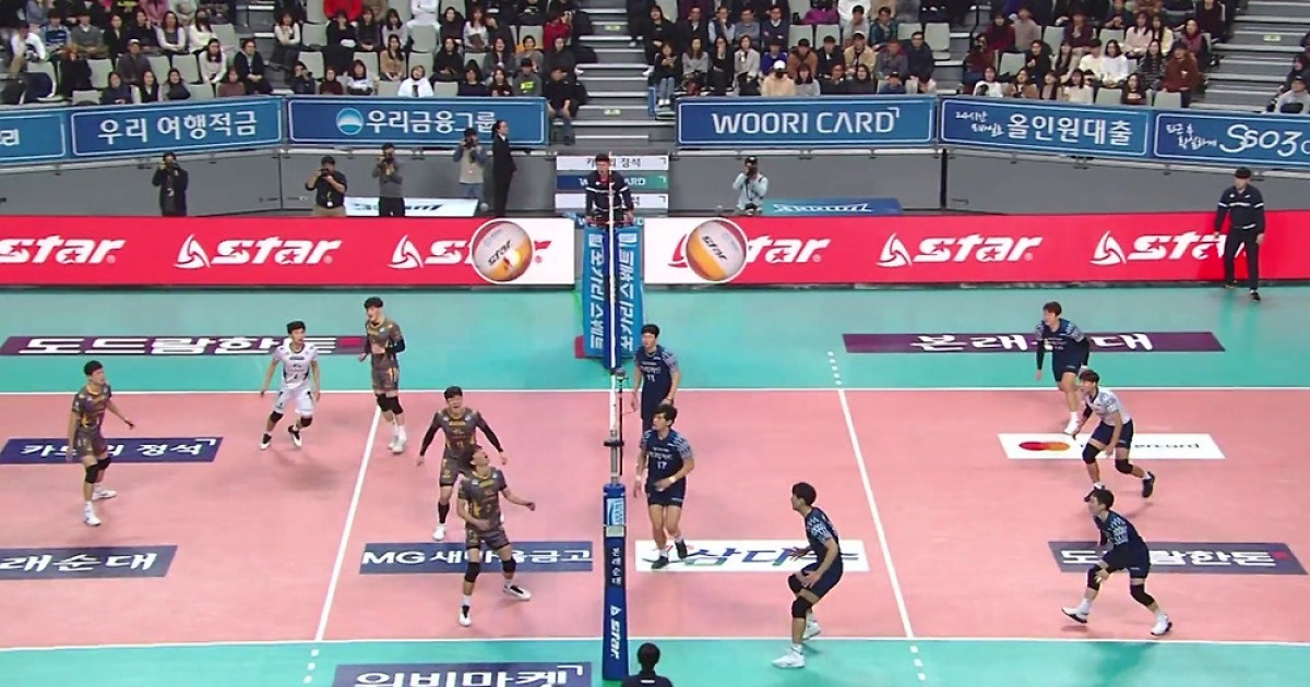 KB손해보험, 5연승 질주