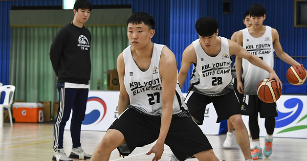 [JB포토] KBL 유스 엘리트 고등부 계성고 권민 '생각보다 힘드네'