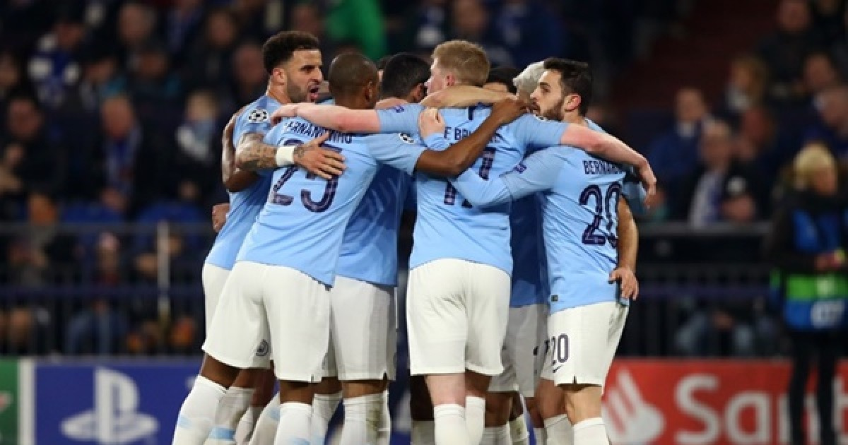 [UCL 16강①] 'VAR 폭풍+오타멘디 퇴장' 맨시티, 샬케에 3-2 역전승