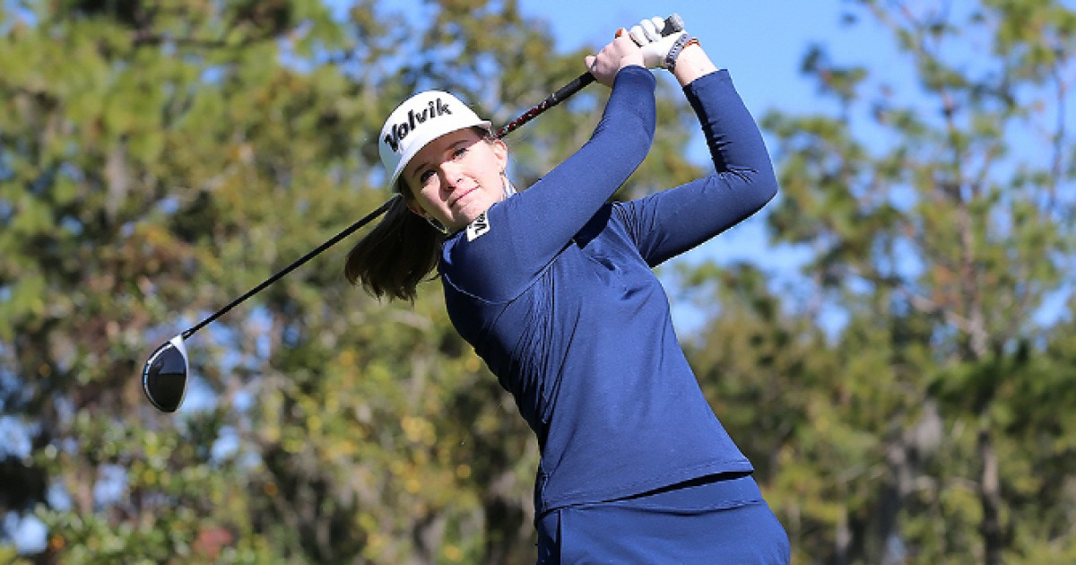 [스윙영상] 베카 후퍼 'LPGA 루키의 벙커 탈출'