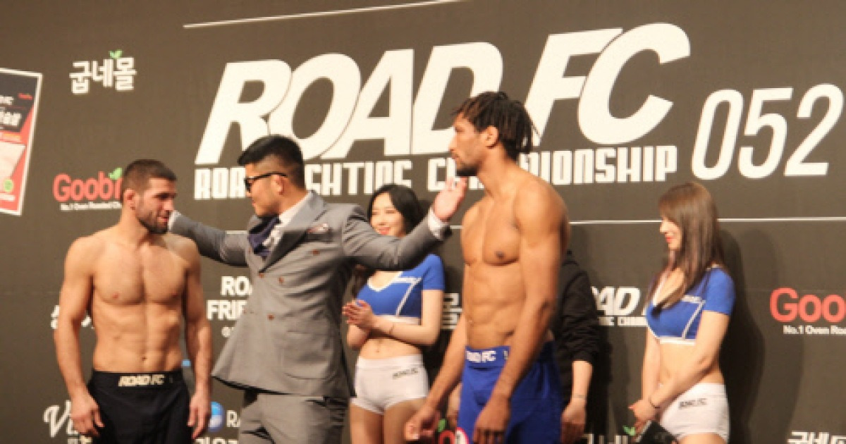 [로드FC 052]권아솔의 계속된 도발 "샤밀, 빅토리! 빅토리!"