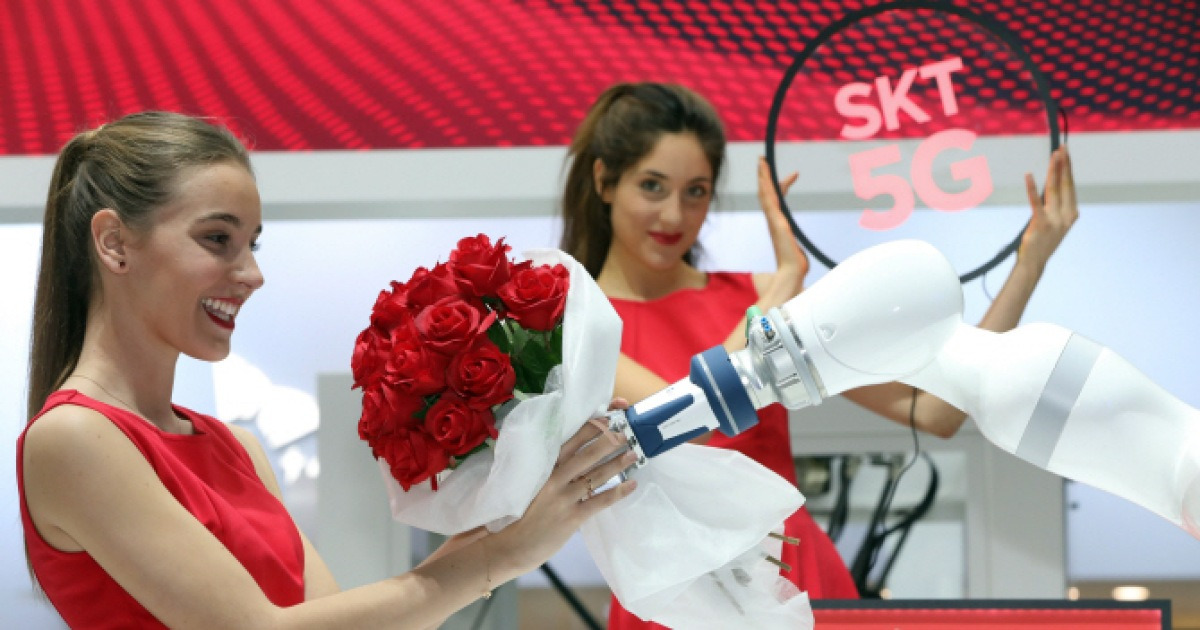 [포토]MWC19에서 만나는 SKT의 AI혁신