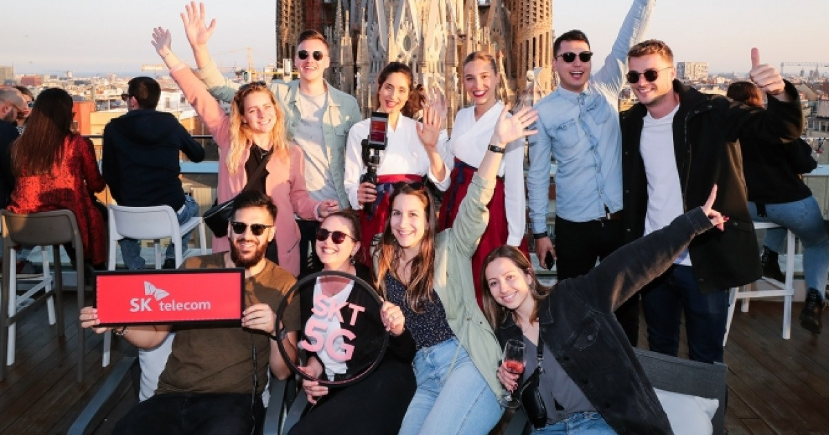 [MWC19] SKT, 5G 첨단 미래상 제시..국가간 경계 허문다