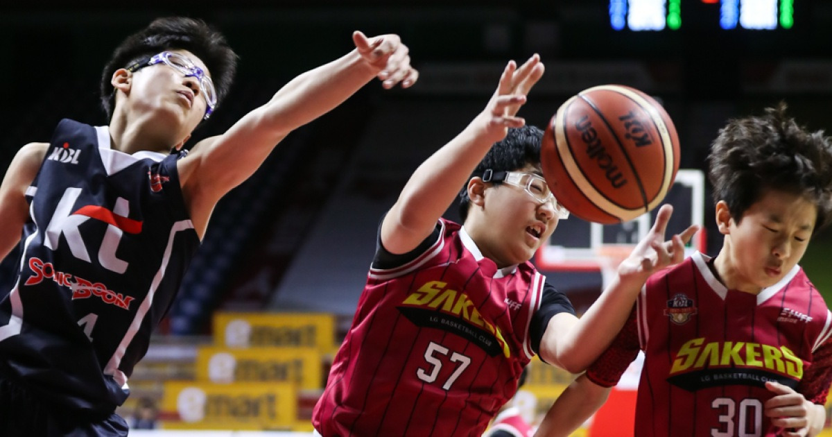 [JB포토화보] 2018-2019 KBL 유소년 주말리그 kt와 LG의 초등부 고학년 경기