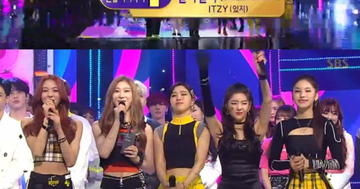 '인기가요' ITZY, 눈물의 3관왕..몬스타엑스 컴백[★밤TView]