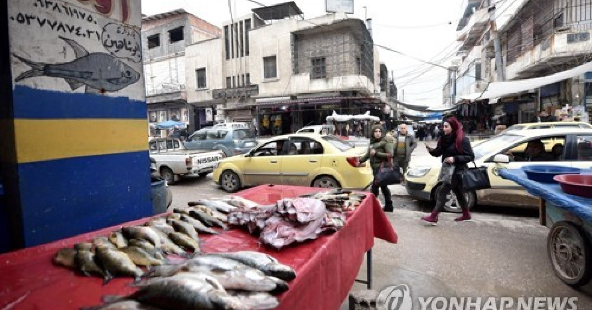 SYRIA QAMISHLI TOWN IN NORTHERN SYRIA