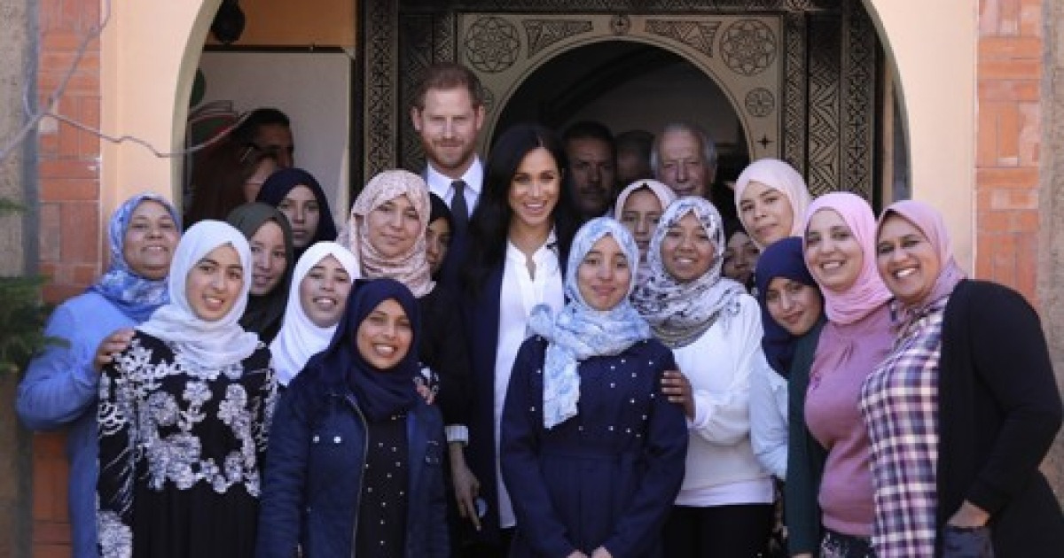 MOROCCO BRITAIN ROYALTY