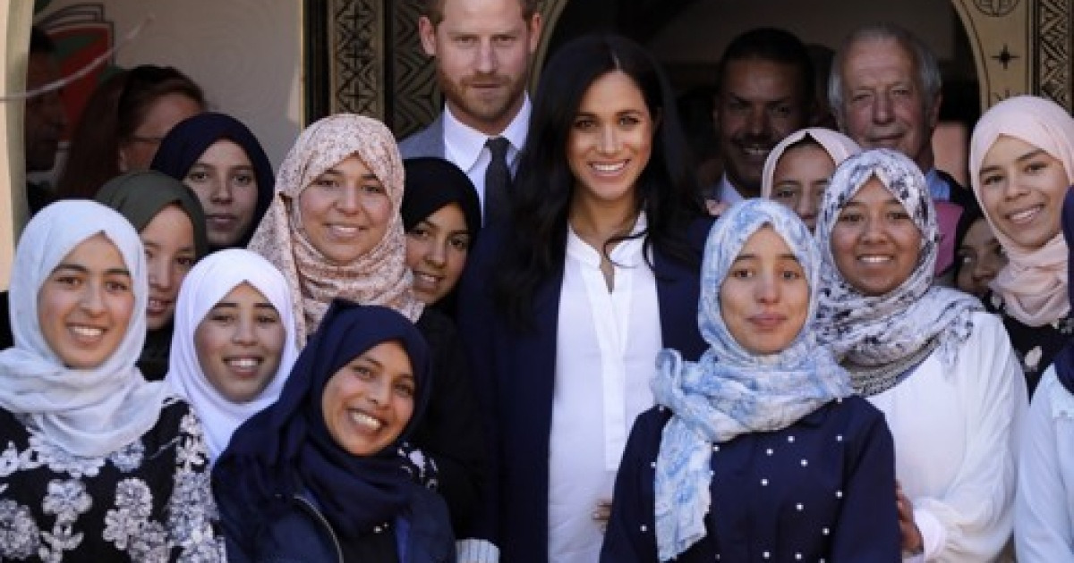 MOROCCO BRITAIN ROYALTY