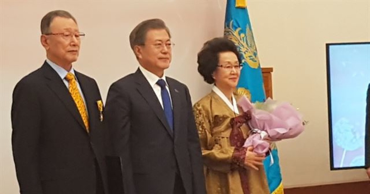 [클릭 이 사람] 박인원 전 문경시장, 국민훈장 목련장 받아