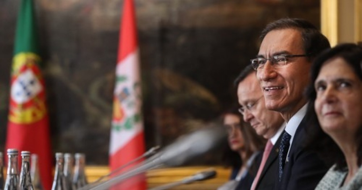 PORTUGAL PERU PRESIDENT VIZCARRA VISIT