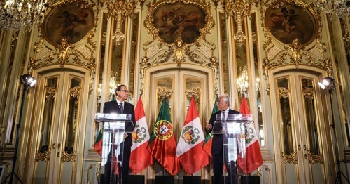 PORTUGAL PERU PRESIDENT VIZCARRA VISIT