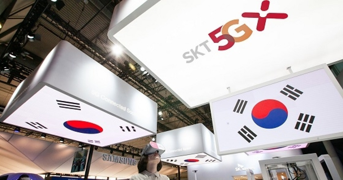 SKT, MWC서 전세계 10만 관람객에 韓 100주년 알렸다