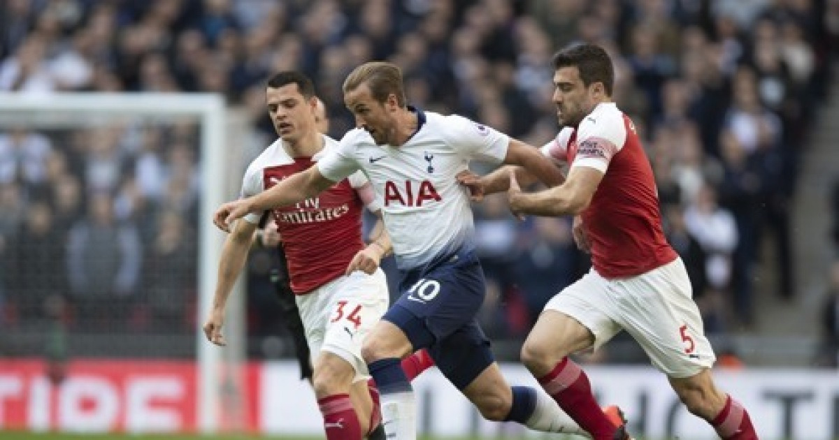 (SP)BRITAIN-LONDON-FOOTBALL-PREMIER LEAGUE-TOT HOTSPUR VS ARSENAL
