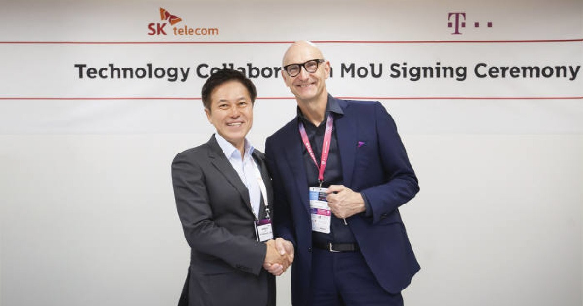 [MWC19 바르셀로나]SK텔레콤, 도이치텔레콤과 사업협력 MOU