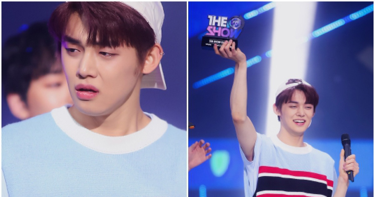 [bnt포토+] '맏형, 울보인증' TXT 연준 '그래도 1위는 정말 좋아요'(feat. 수빈)