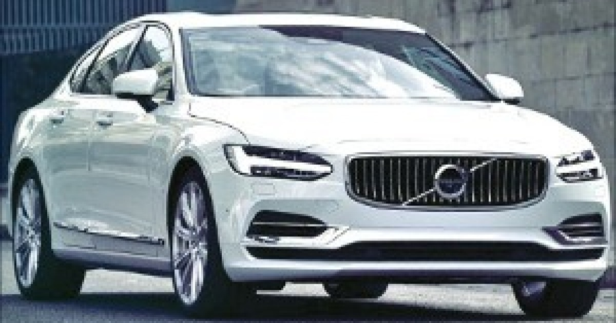 [시승기] 볼보 S90 T5, 반자율주행 기능 돋보여..곡선 코스에서도 손발 떼고 운전