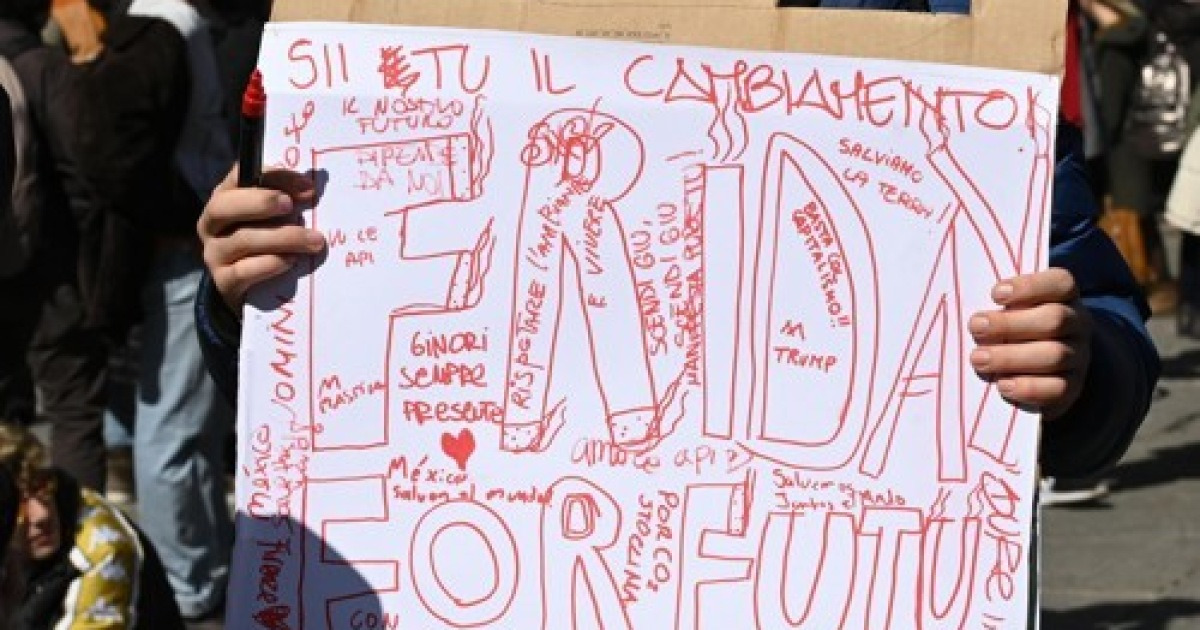 ITALY CLIMATE STRIKE RALLY