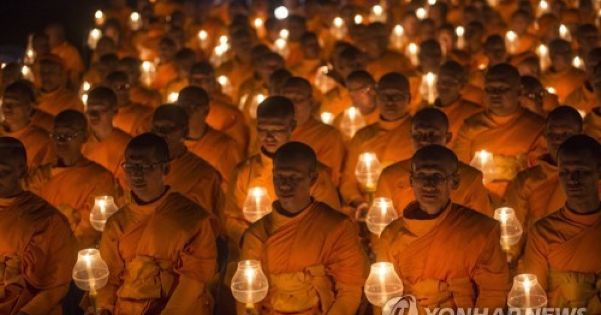 NEPAL MONKS PRAYER EVENT