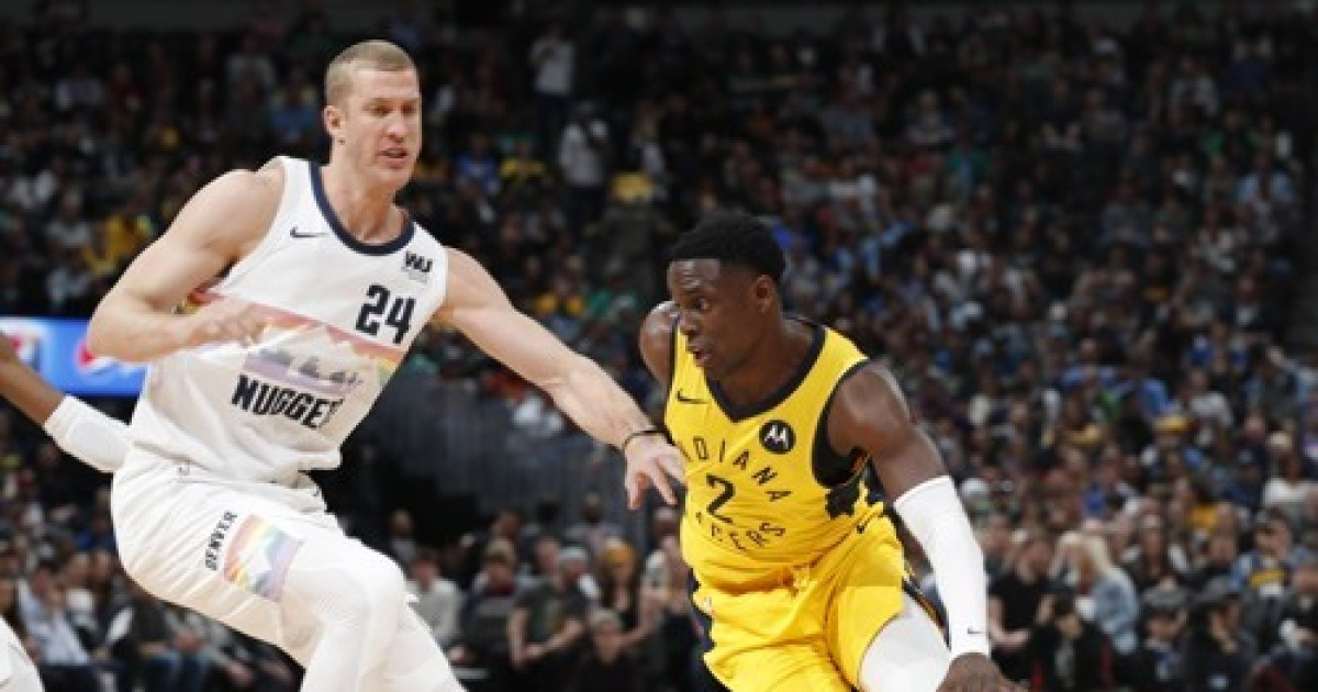 Pacers Nuggets Basketball