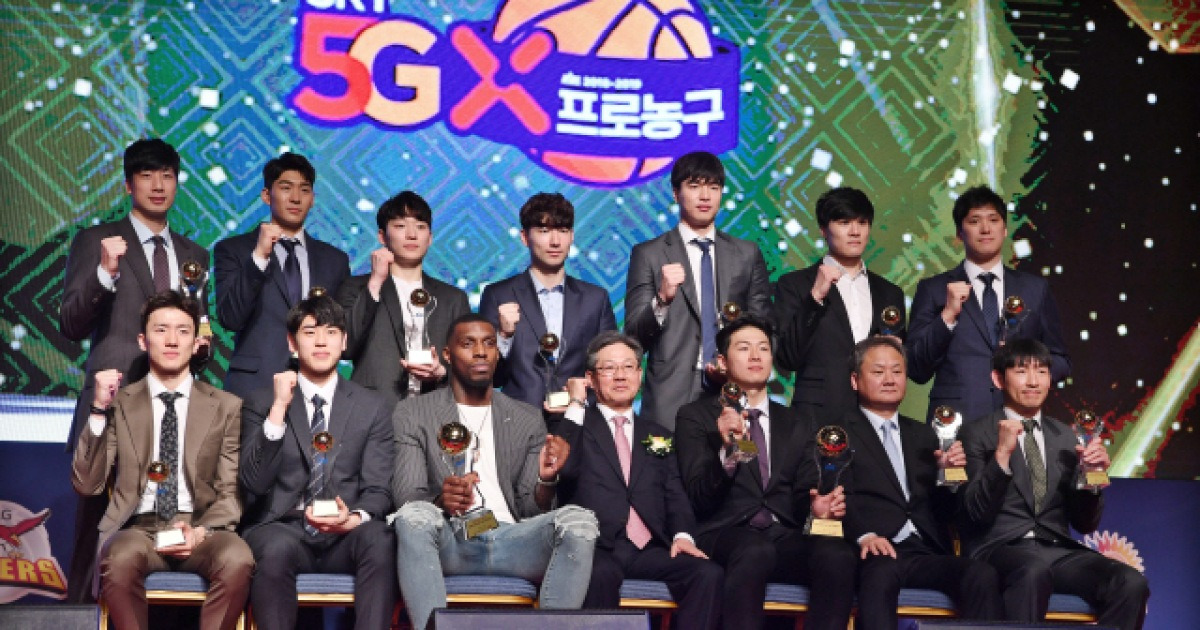 [포토] 2018-2019 KBL 정규리그 시상식