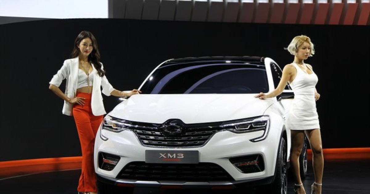 [2019 서울모터쇼] 르노삼성, 내년 상반기 XM3 출시.."새로운 부산 프로젝트"