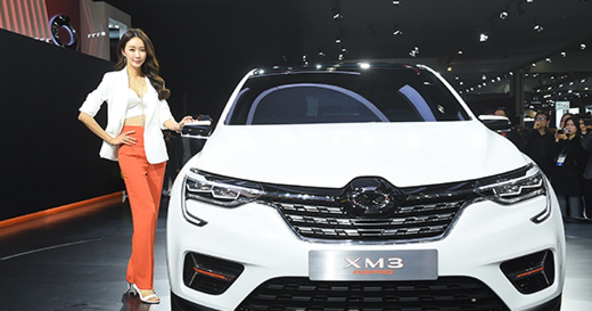 [MD포토] 르노삼성 XM3 인스파이어 '최초 공개'