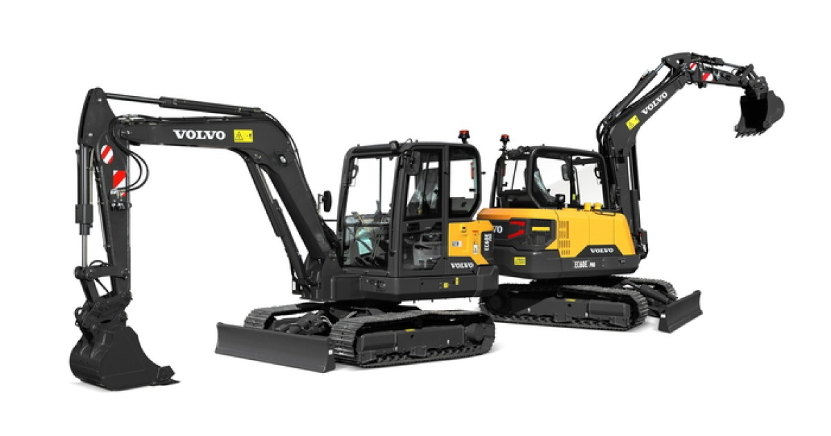 볼보건설기계코리아, 신형 소형굴삭기 'EC60E PRO-series' 출시