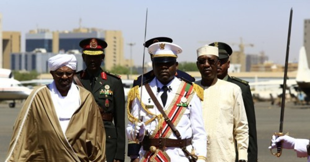 SUDAN-KHARTOUM-CHADIAN PRESIDENT-VISIT