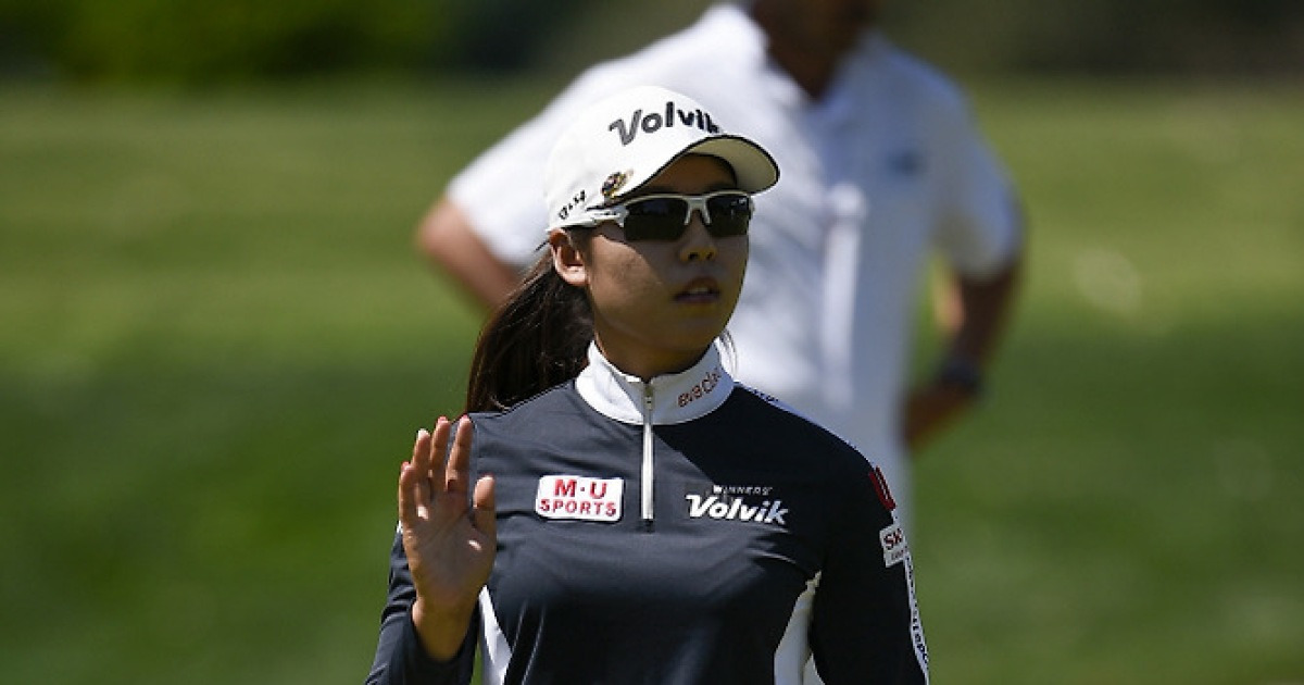 [포토] LPGA ANA 인스퍼레이션 '손 인사'