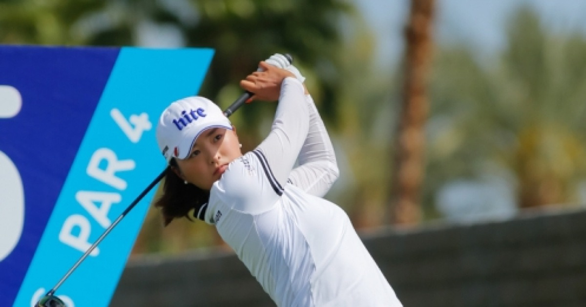 고진영 "누구나 같은 조건..긍정적으로 주말 기대" [LPGA ANA 인스퍼레이션]