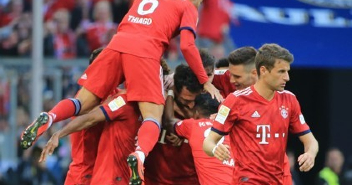 (SP)GERMANY-MUNICH-SOCCER-BUNDESLIGA-BAYERN MUNICH VS DORTMUND