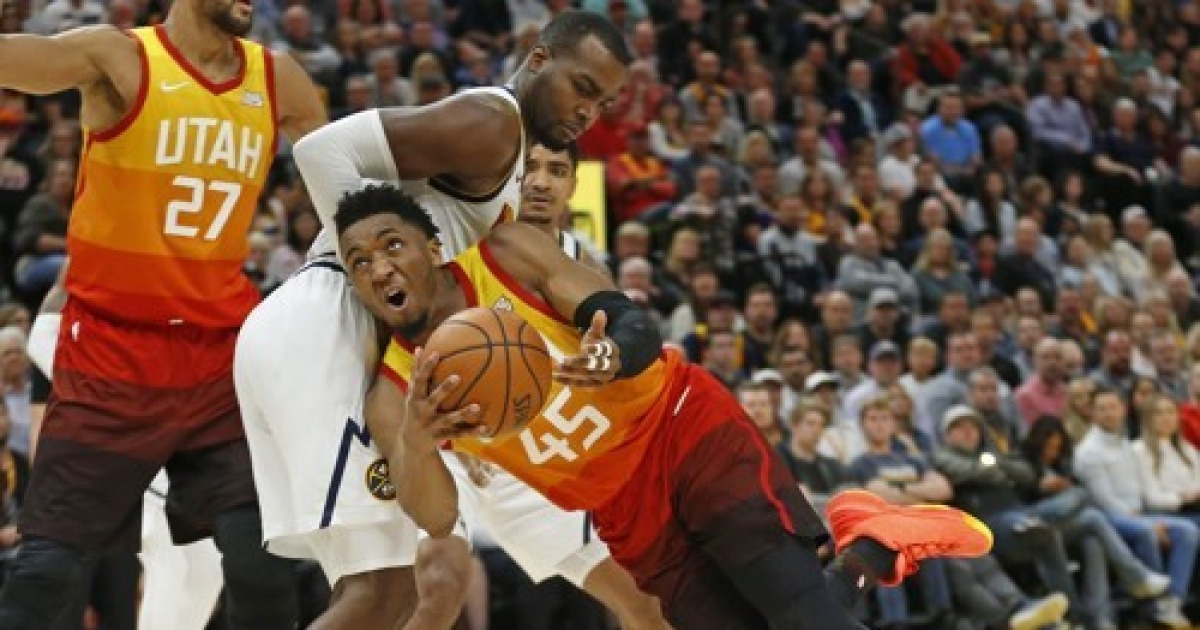 Nuggets Jazz Basketball