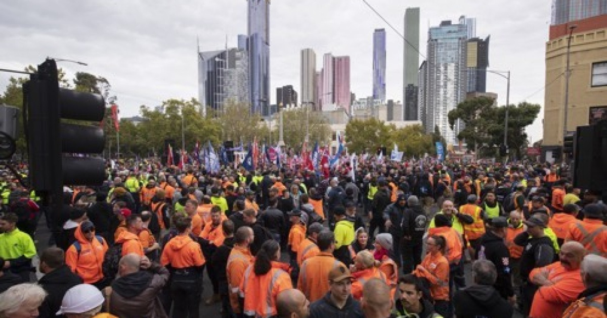 AUSTRALIA PROTEST MELBOURNE