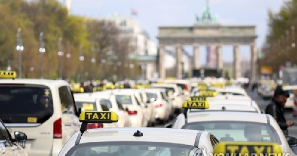 GERMANY TAXI PROTEST