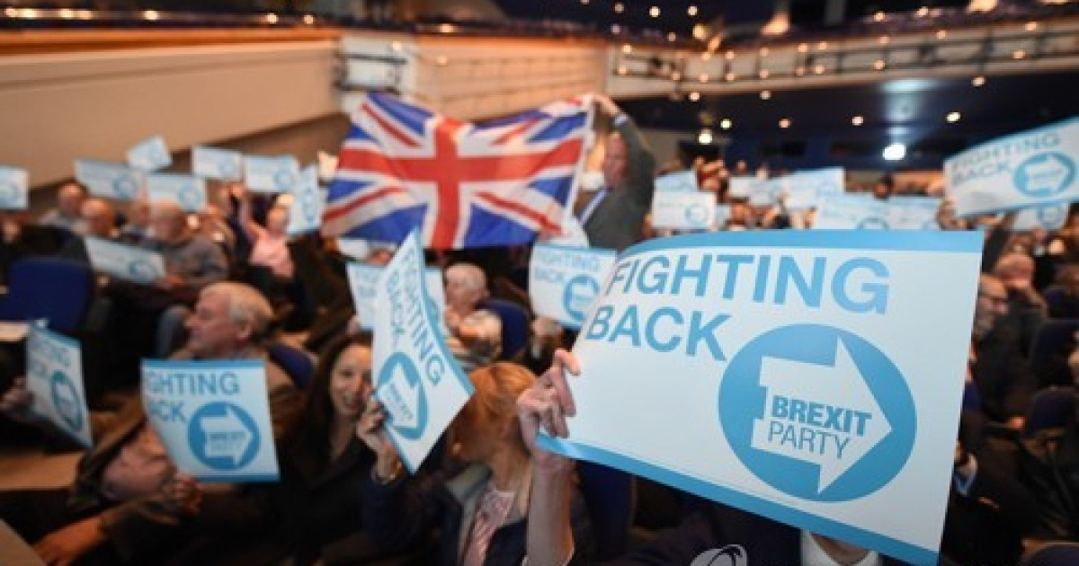 BRITAIN POLITICS BREXIT PARTY FARAGE