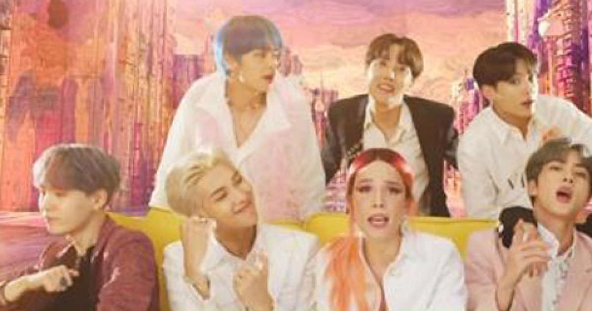 BTS, 美 SNL서 첫 컴백무대..'아미' 엠마 스톤 소개에 '열광'