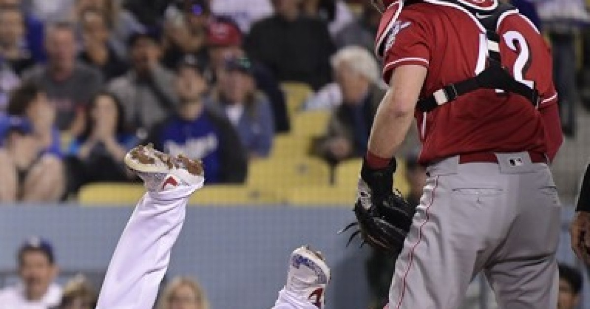 Reds Dodgers Baseball