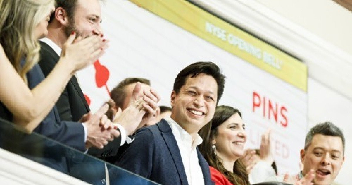 USA NEW YORK PINTEREST IPO AT NYSE